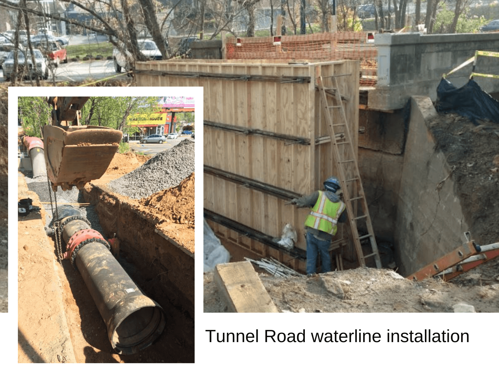 City of Asheville completes Tunnel Road portion of waterline project ...